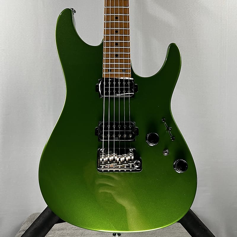 Ibanez Prestige AZ2402 Electric Guitar - Apple Green Metallic | Reverb