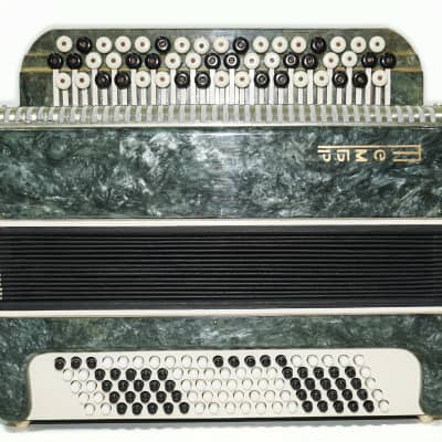 Folk Russian Bayan Tembr, Button Accordion Instrument, 100 | Reverb