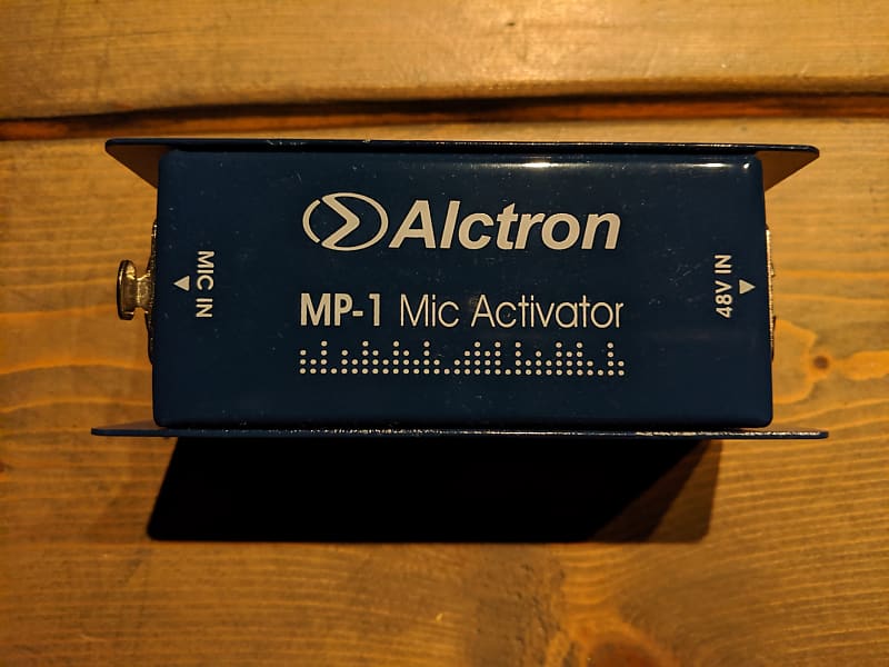 Alctron MP-1 Inline Preamp For Dynamic Microphones | Reverb
