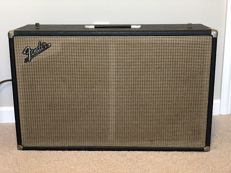 Fender 2x12 Bassman/Bandmaster Cabinet 1967 | Reverb