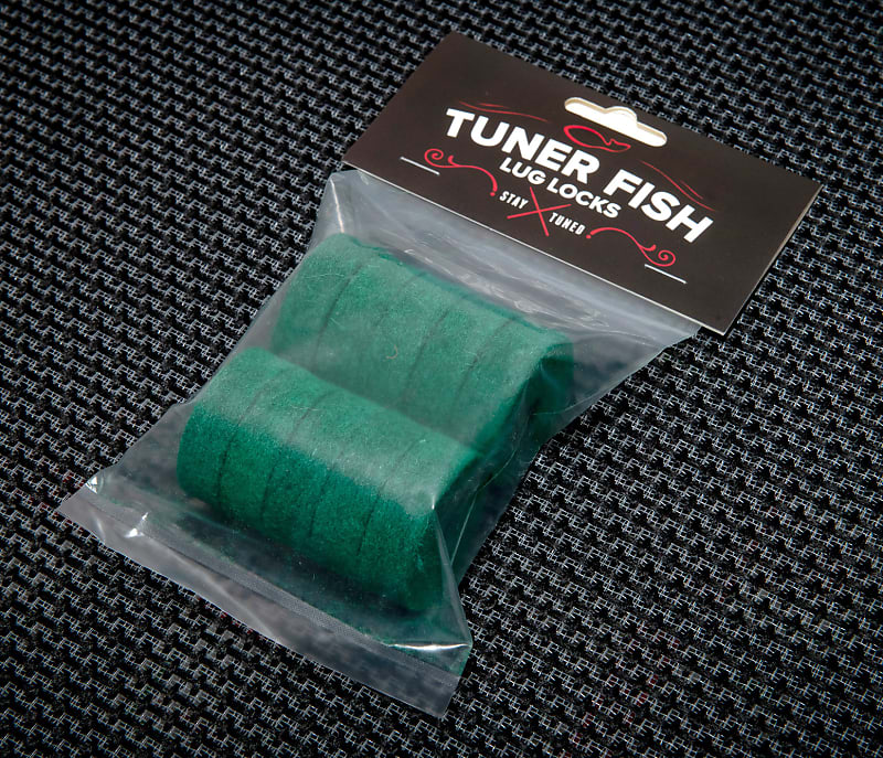 Tuner Fish Cymbal Felts, Green | Reverb