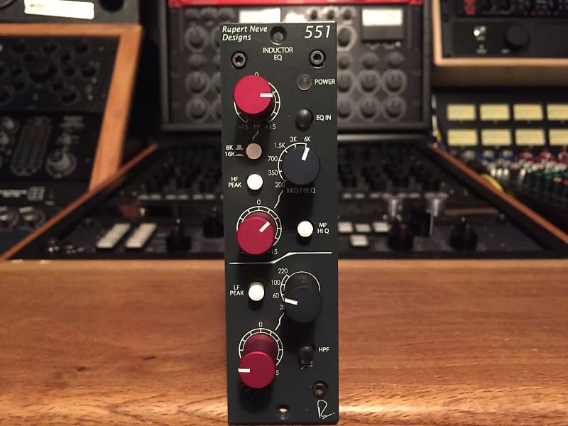 Rupert Neve Designs 551 500 Series Inductor EQ Module | Reverb