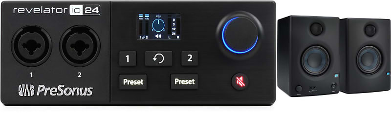 PreSonus Revelator io24 USB-C Audio Interface Bundle with | Reverb