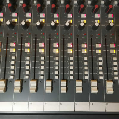 Soundcraft Ghost 32 Channel Mixing Console w/ Meter Bridge & | Reverb