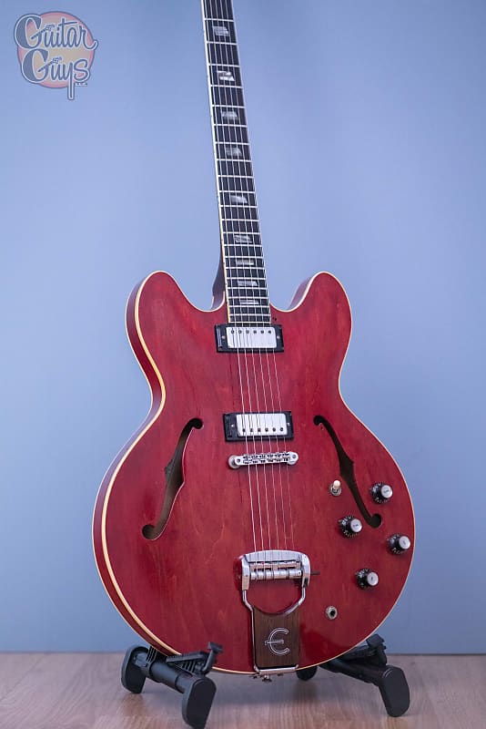 Epiphone 65-66 Riviera Cherry | Reverb