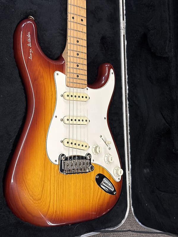 G&L GEORGE FULLERTON 1995-1997 - CHERRY SUNBURST | Reverb