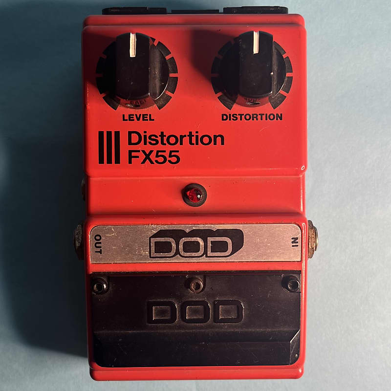 1982 DOD FX55 Distortion Vintage Effect Pedal! | Reverb