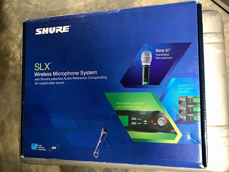 Shure SLX24/BETA87A-H19 Wireless Microphone System | Reverb