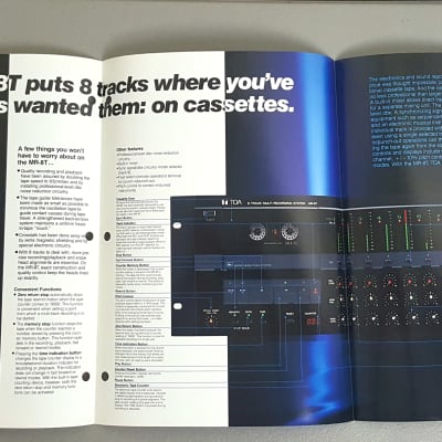 TOA MR-8T MR8T 8-track Cassette Multitrack Recorder - | Reverb