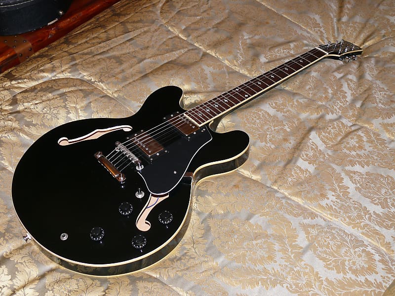 Samick SARC 902 1990's Black (like ES-335) | Reverb