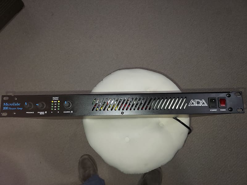ADA Microtube 100 stereo 100 watt tube guitar power amp. | Reverb