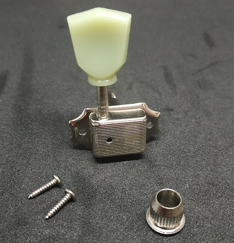 1 Nickel kluson style Machine head, Keystone button, | Reverb Canada