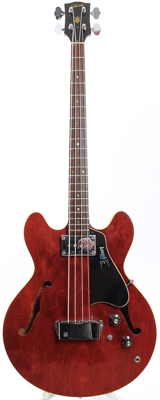 1968 Gibson EB-2 cherry red | Reverb