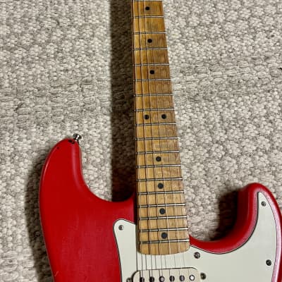 2002 Fender Stratocaster 70s Reissue - Red | Reverb