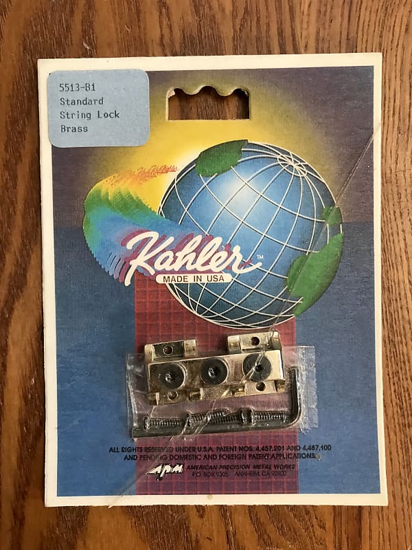Kahler String nut lock/ New old stock / 5513-B1 80's | Reverb