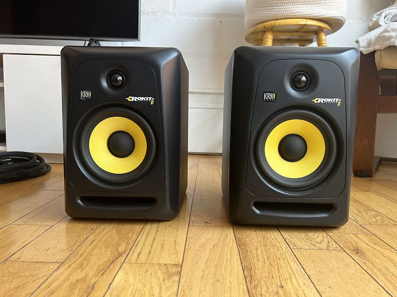 KRK RP-6 Rokit G3 2-Way 6" Active Studio Monitors (Pair) | Reverb