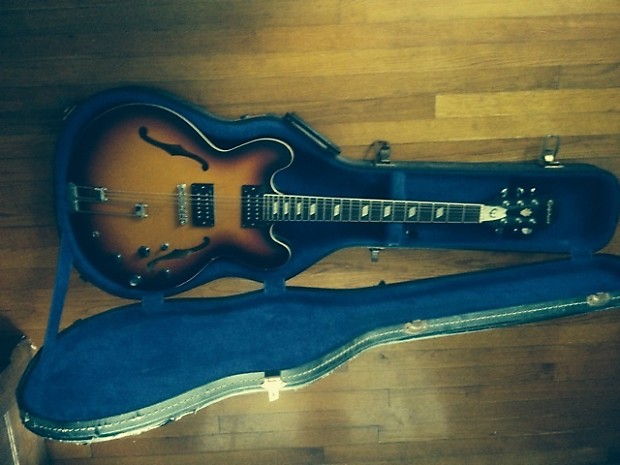 Epiphone Riviera 1990s Sunburst | Reverb