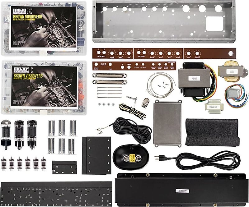 Brownface Vibroverb® Style Guitar Tube Amp Kit | Reverb