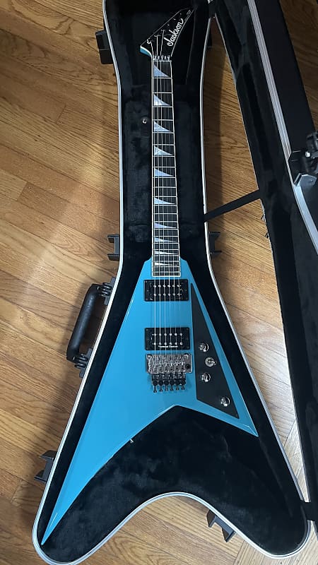 Jackson RR1 Custom Shop Taos Turquoise | Reverb