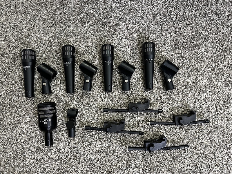 Audix DR 456 Drum Mic Set 2000s - Black | Reverb