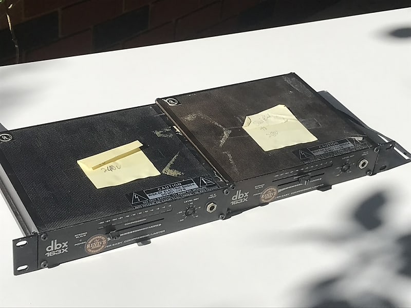 dbx 163X Compressor / Limiter (2 units - Pair) REVIVE AUDIO | Reverb