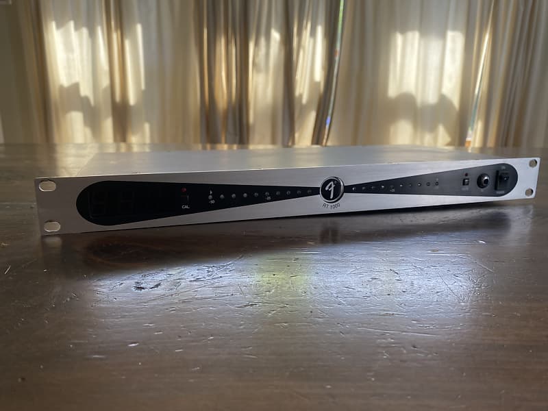 fender RT 1000 rack tuner guitar bass etc works great | Reverb