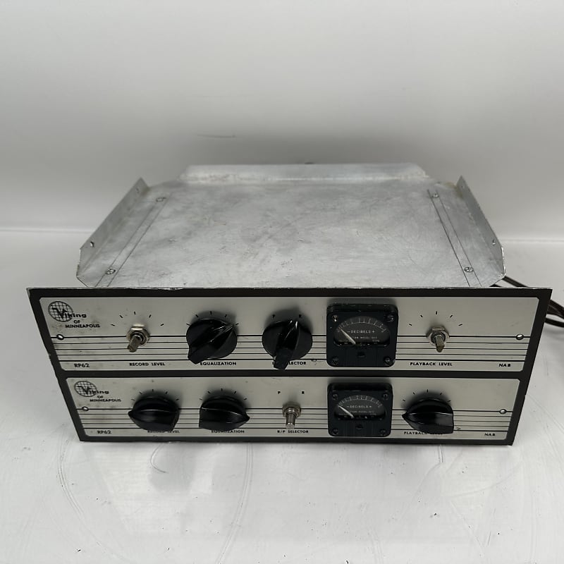 Viking RP62 Mic / Line Tube Preamplifier PreAmp Pair | Reverb