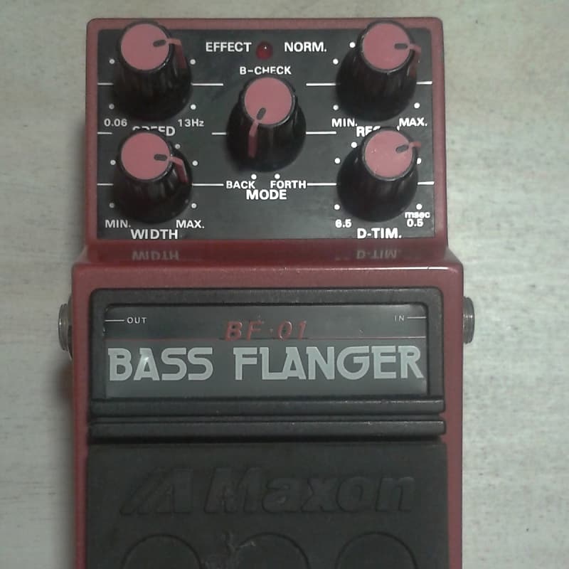 Maxon BF-01 Bass Flanger 1986 MIJ Analog | Reverb