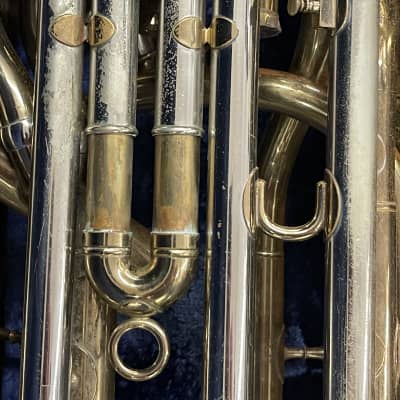Besson Tuba 4 Valve 1950’s Brass | Reverb