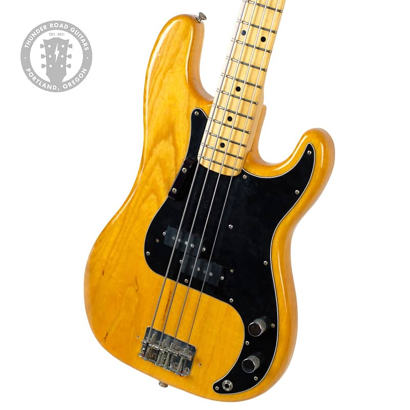1978 Fender Precision Bass Natural | Reverb