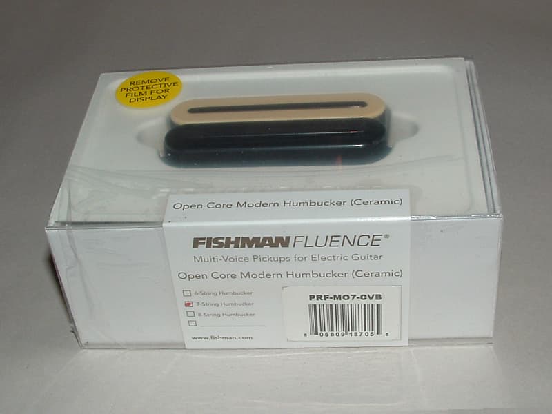 Fishman Fluence PRF-M07-CVB Open Core 7 String Modern | Reverb