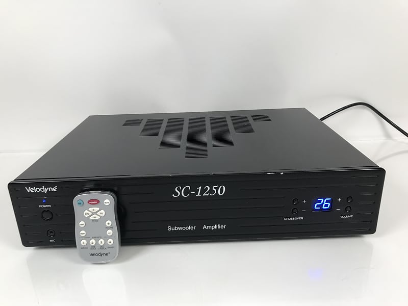 Velodyne SC-1250 Subwoofer Amplifier/ Amp | Reverb