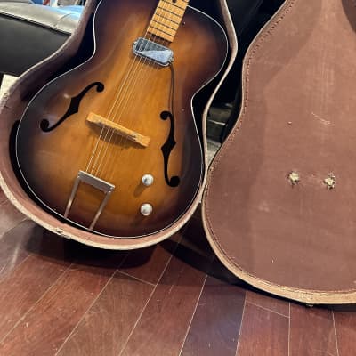 Early 50's Kay Model K-151 Cutaway Archtop Acoustic/Electric | Reverb