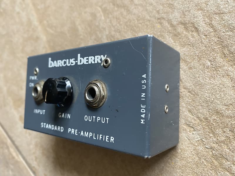 Barcus-Berry Standard Pre-Amplifier 1330-s Standard | Reverb Canada