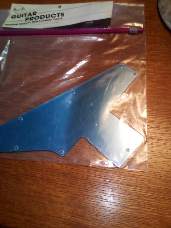 Paul C's NOS Explorer Pickguard 1980s | Reverb