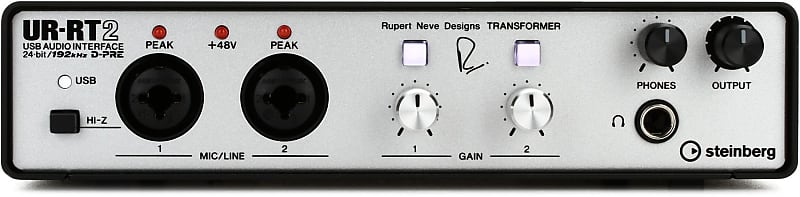 Steinberg UR-RT2 USB Audio Interface with 2 Rupert Neve | Reverb
