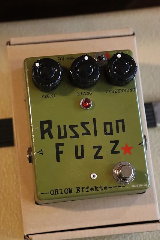 Orion Effekte Russlon Fuzz ( Big Muff Green Russian ) | Reverb