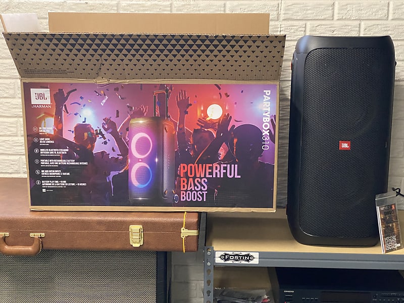 JBL Partybox 310 Portable Rechargeable Bluetooth RGB LED | Reverb