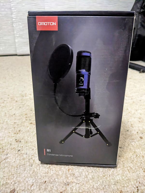 Omoton R1 USB Condenser Microphone 2021 Blue | Reverb