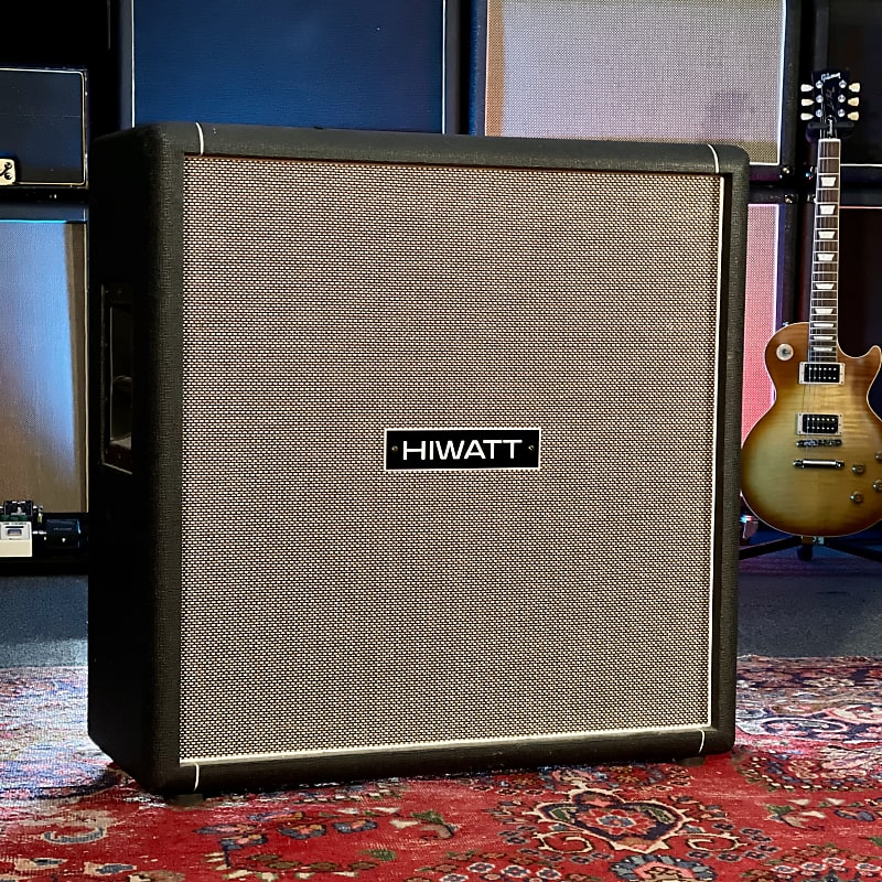 Hiwatt HHG412 Hi Gain Guitar Cabinet - 2004 - Black | Reverb