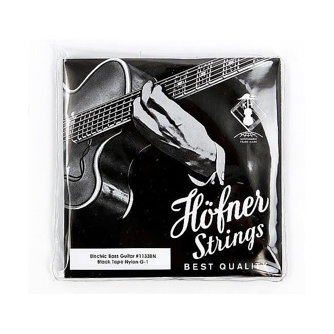 HÖFNER HCT1133BN Contemporary Bass Strings Black Tape Nylon | Reverb