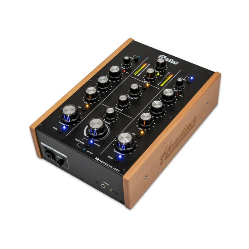 Headliner HL90100 R2 - 2 Channel Rotary DJ Mixer | Reverb
