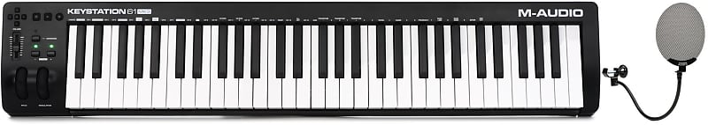 M-Audio Keystation 61 MK3 61-key Keyboard Controller Bundle | Reverb