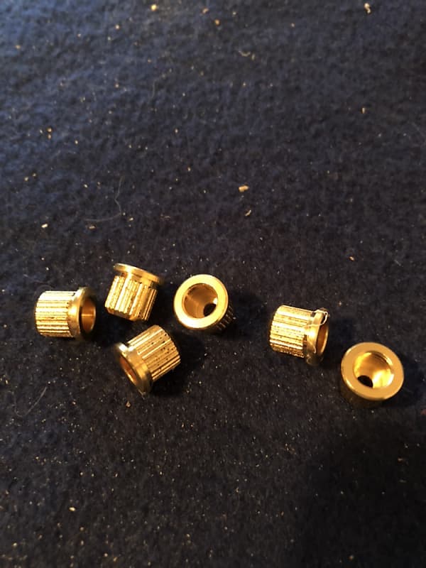 Fender Tele String Ferrules Gold | Reverb