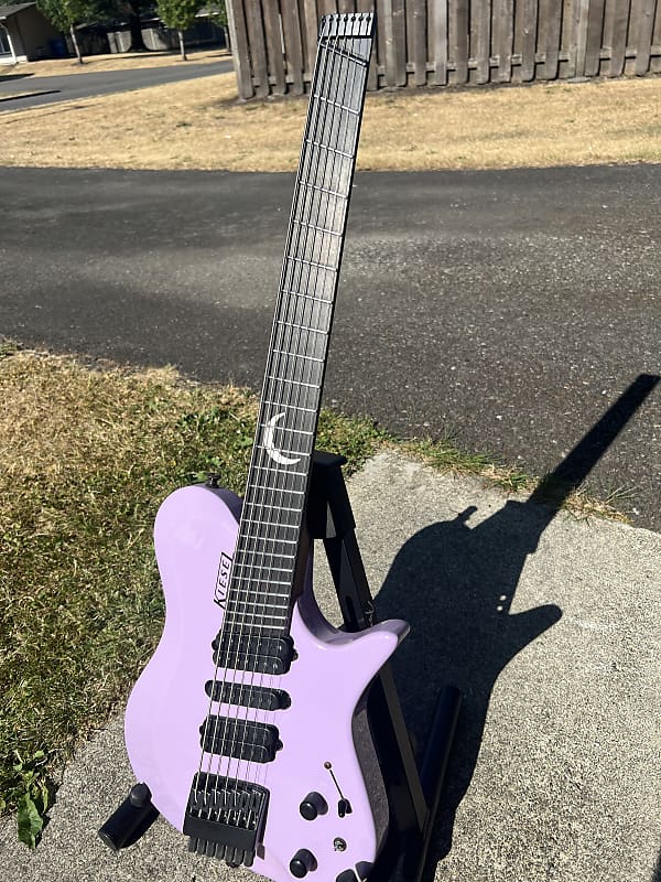 Kiesel ZM7 (Zeus Multiscale 7-string) 2021 - Lavender | Reverb