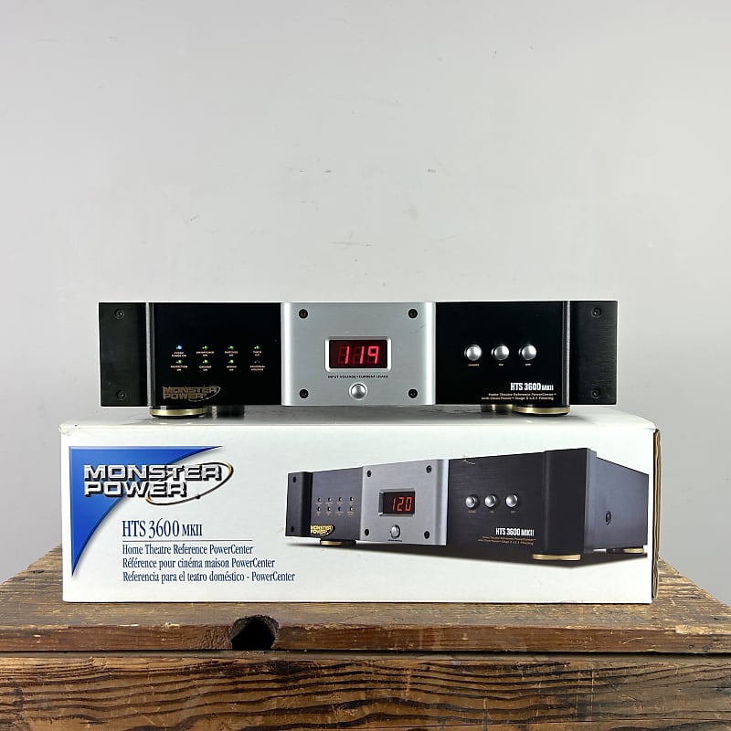 Monster HTS 3600 MKII Home theater reference PowerCenter - | Reverb