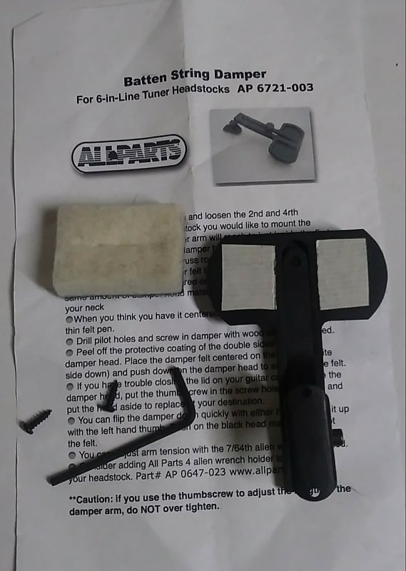 Jennifer Batten Guitar String Damper AP 6721-003 | Reverb