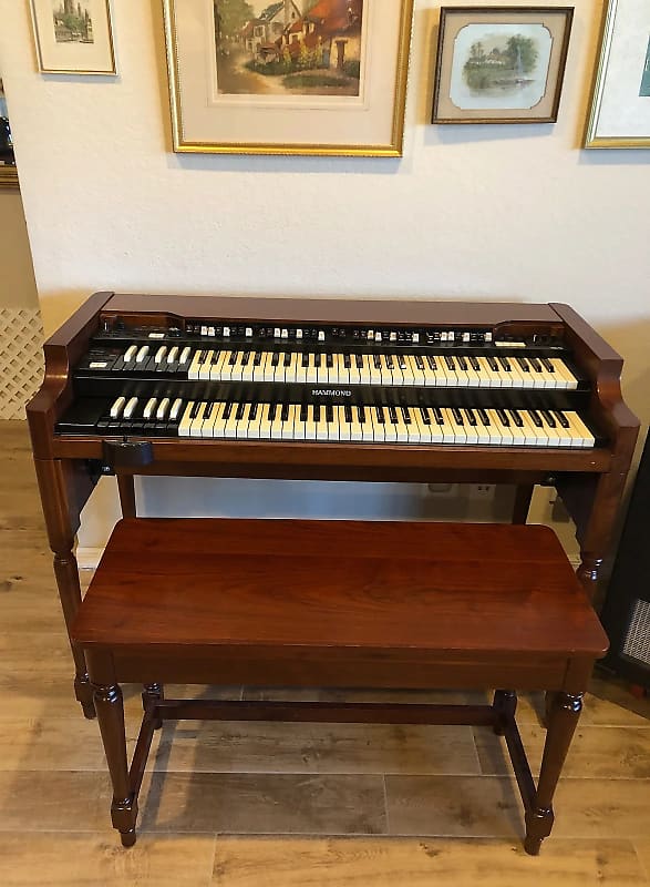 Hammond XK5-DUAL KEYBOARDS-Heritage A-3 SERIES-RED WALNUT | Reverb