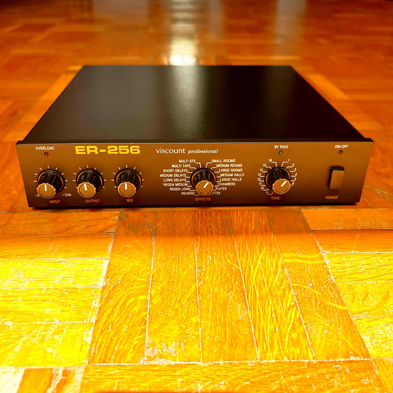 Viscount ER-256 Half rack Multi-effect Reverb Delay Box! Made | Reverb