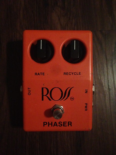 1980 Ross Phaser Orange | Reverb
